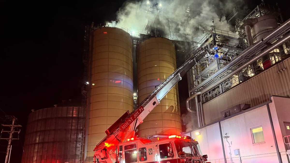 Fire at Purdue AgriBusiness in Lancaster County