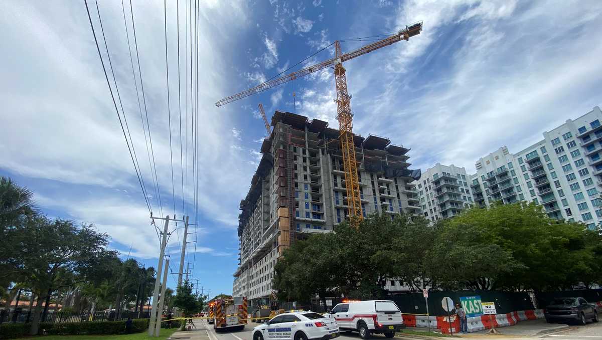 Florida man injured in high-rise building accident