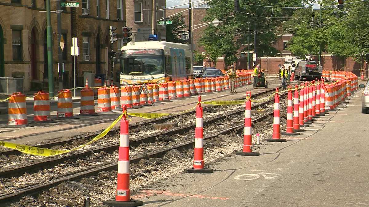 28 days of work on MBTA's Green Line E Branch underway