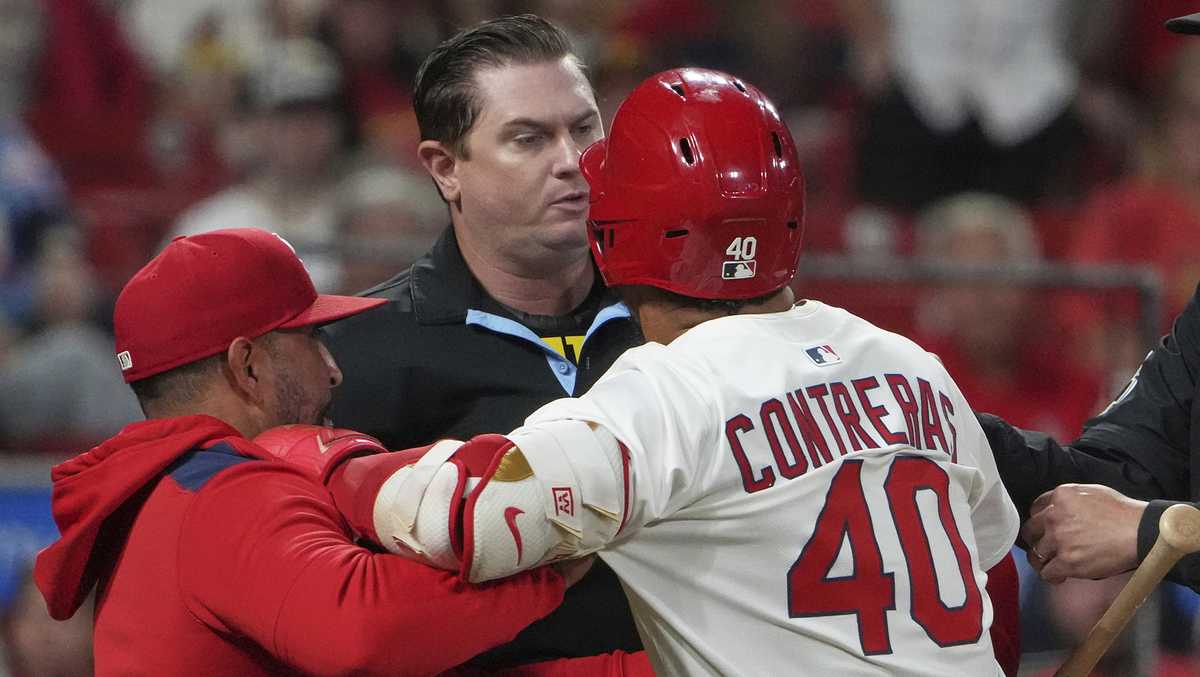 Cardinals' Willson Contreras suspended for 6 games