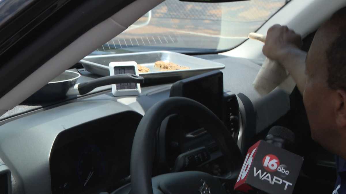Can you fry an egg or bake cookies in a hot car? We put it to the test