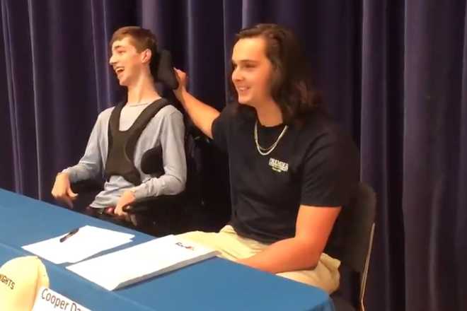 SC high school player has touching signing announcement: 'The only ...