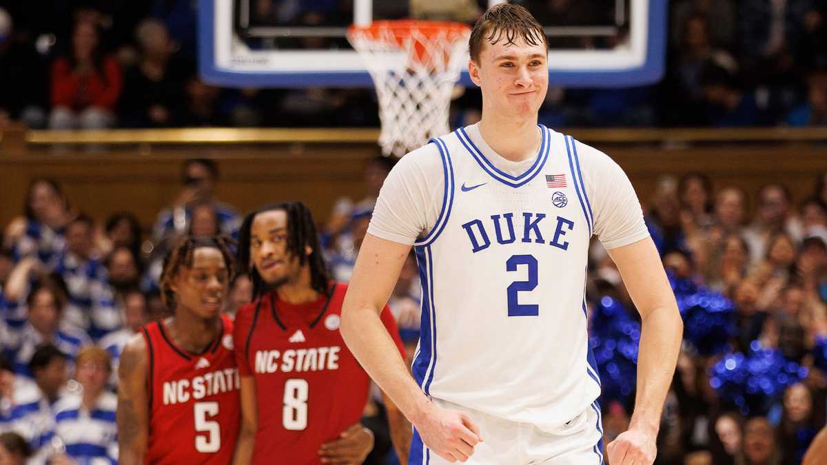 Cooper Flagg leads No. 2 Duke to comeback win over NC State