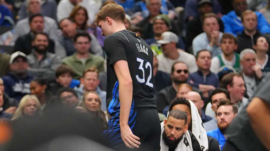 Flagg misses second half of Mavericks-Nuggets with sprained ankle