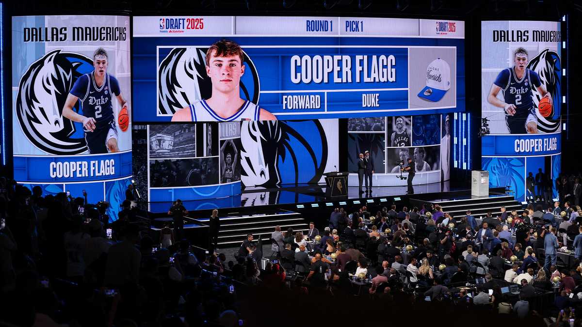 Cooper Flagg NBA draft night photo gallery