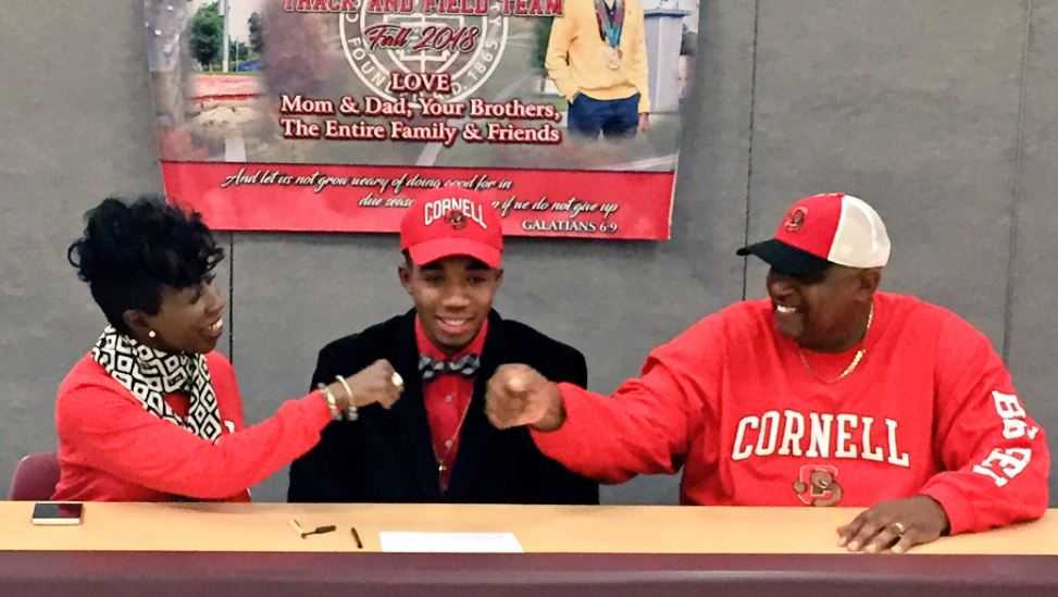 SEHS Track and Field standout Darius Scott signs with Cornell