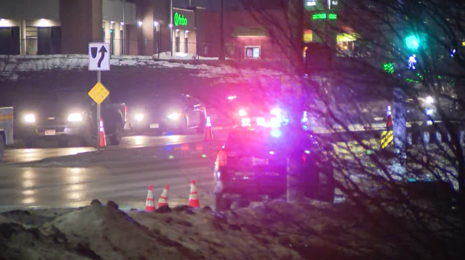 Three-vehicle crash in Sarpy County kills woman, injures man