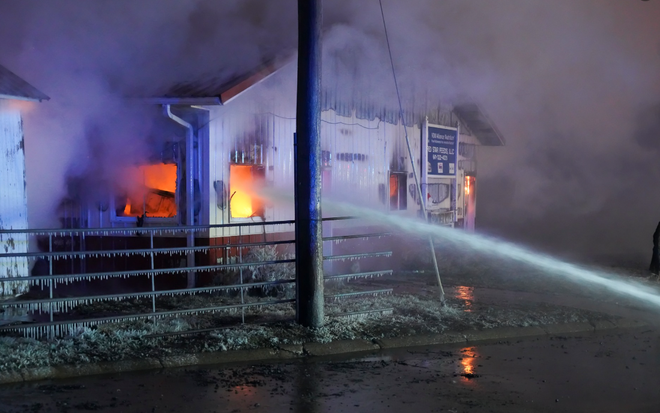 Iowa fire: Corning feed mill destroyed in large fire