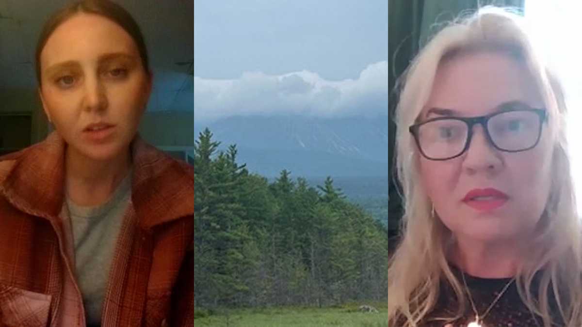 Hikers who spent a night stranded on Mount Katahdin speak out