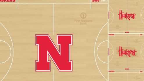 Vote for new Husker basketball court design