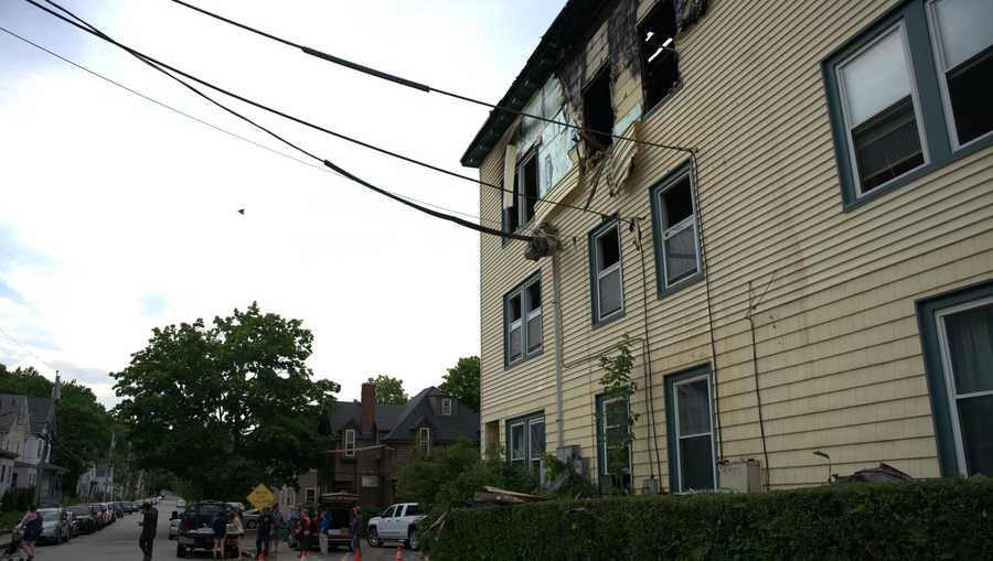 20 people displaced after fire at Court Street apartment building in Auburn