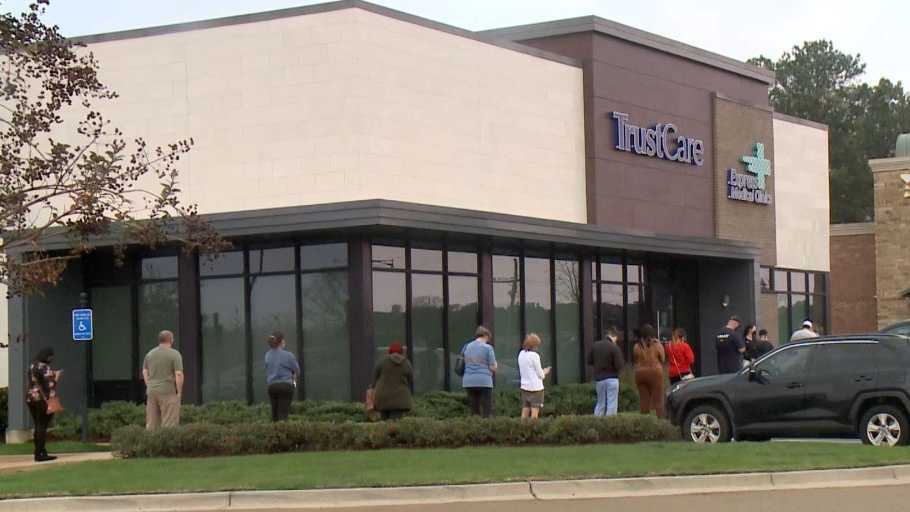 TrustCare clinics report surge in patients, many tested for COVID-19