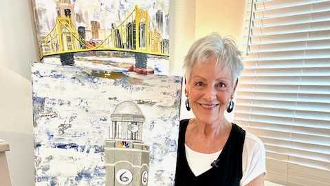 Covington painter offers life lessons learned through art