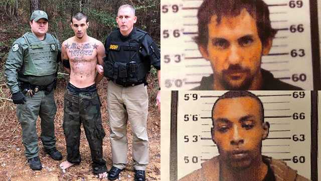 1 of 3 escaped inmates captured, Covington County sheriff says