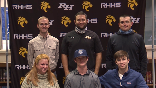 Richmond Hill baseball standout Mitch Cowan signs