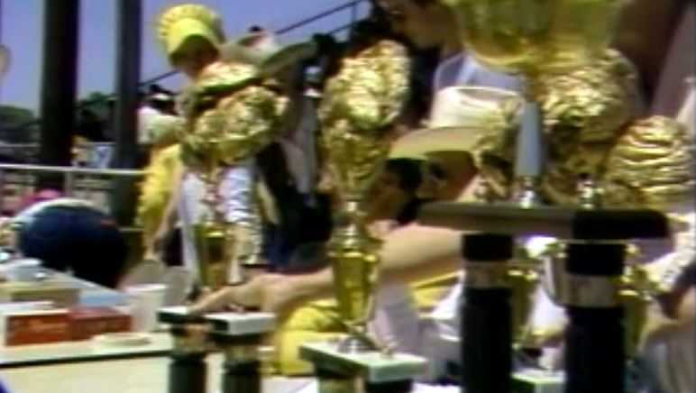 From the KOCO 5 Archives: 1983 Cow Chip Throwing Contest in Beaver
