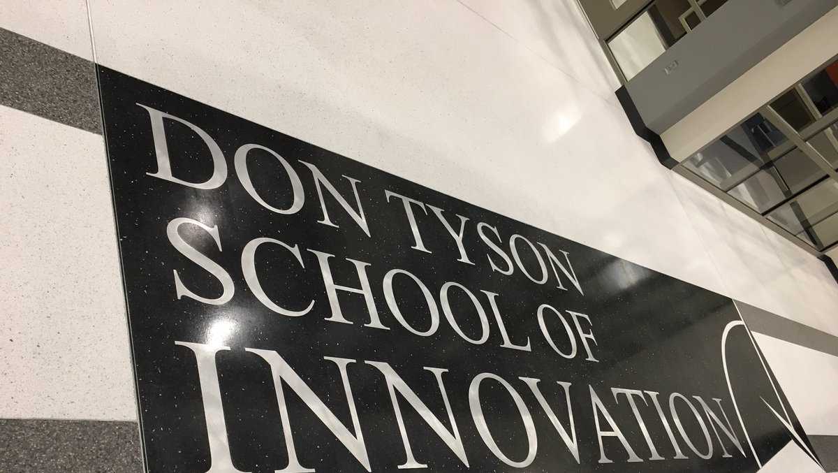 Don Tyson School of Innovation dedicated Thursday