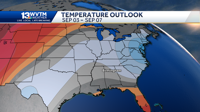 Alabama weather: feels like the 100s, storms more numerous