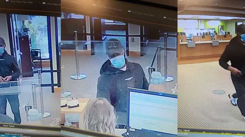 Greer police release pictures of bank robbery suspect