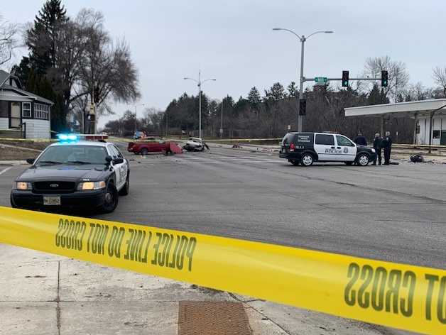 Police: Car speeding, ran red light before crash in busy intersection