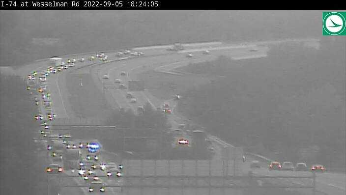 Left lanes blocked due to a crash are causing delays on I-74, I-275, US ...