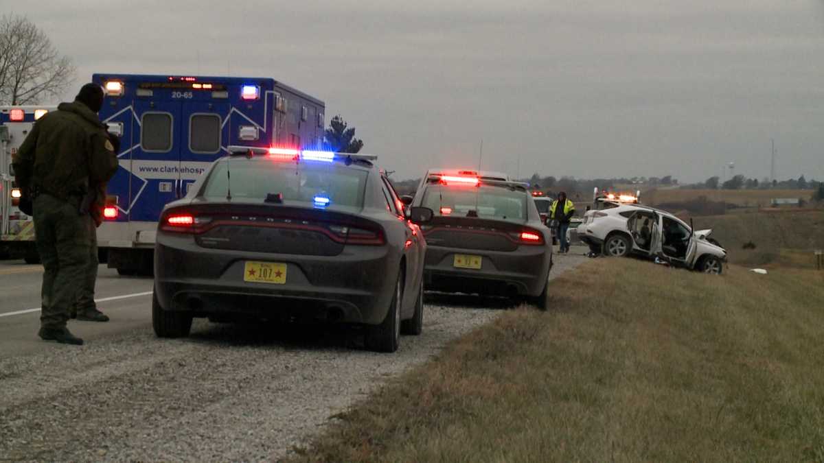 Deadly Iowa crash: One dead, one critically injured in Clarke County