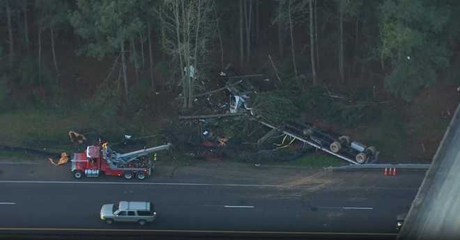 One airlifted after crash on I-85 North near GA-SC state line