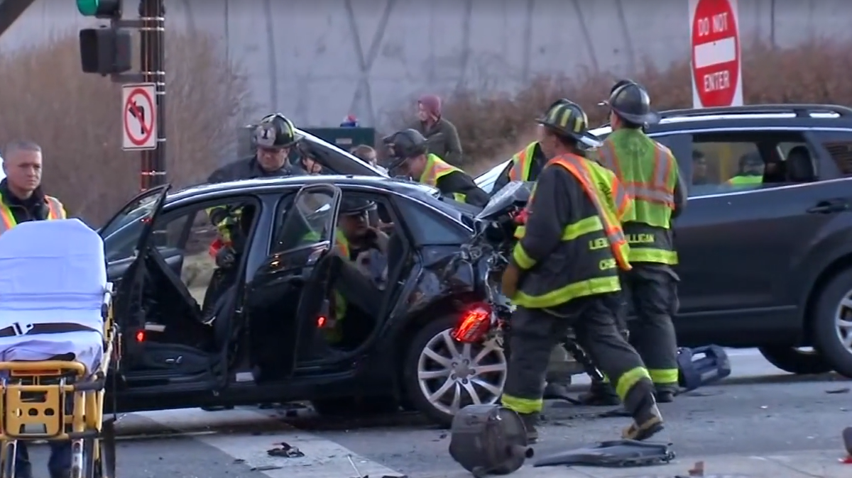 Medical emergency causes fatal 9-car crash