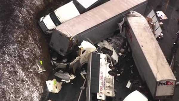 NTSB: Motor coach had no seat belts, struck median barrier in crash ...