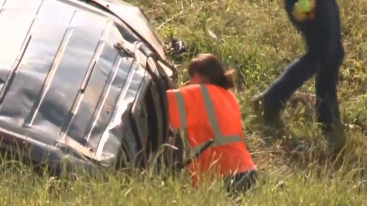 Girl killed, 6 injured in multi-vehicle wreck on Georgia interstate