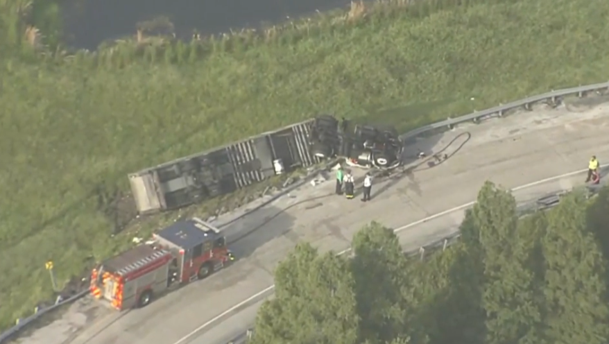 I-4 exit ramp closed due to deadly crash