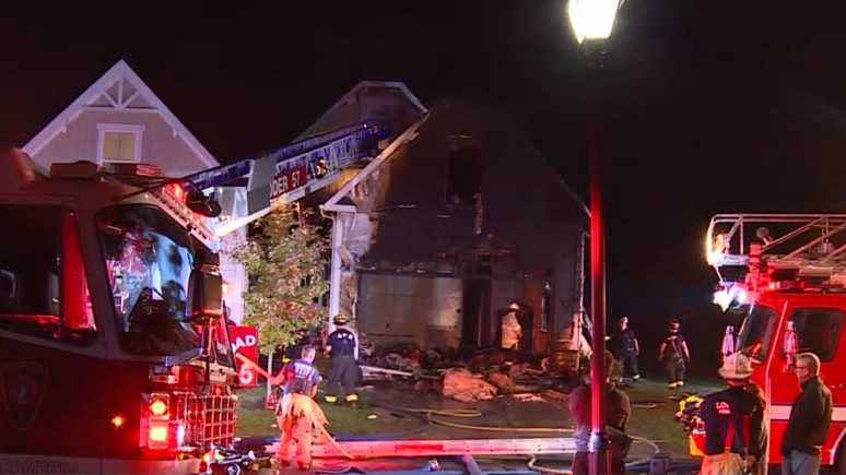 At least 3 rescued from house fire in Deerfield Township