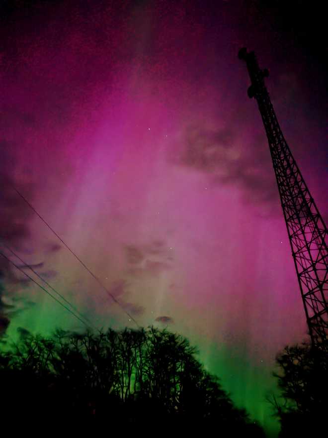 See Wisconsin northern lights