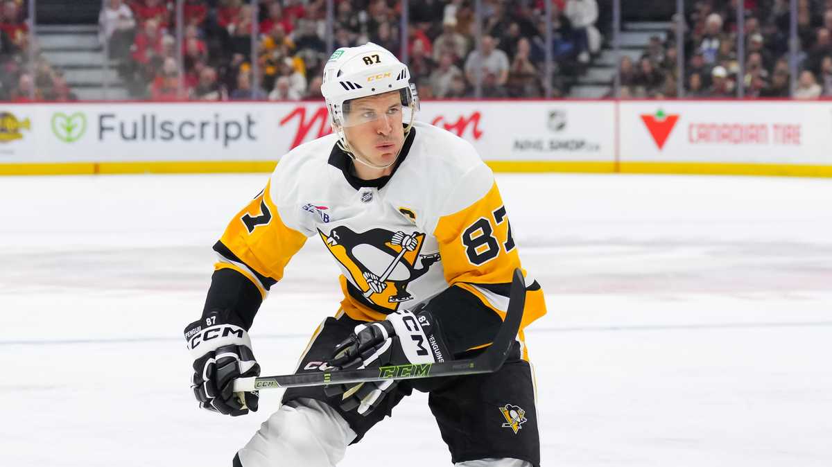 Sidney Crosby injured during Penguins-Senators game in Ottawa