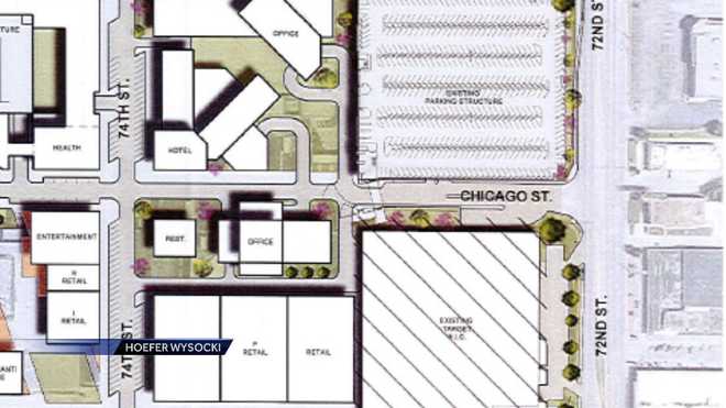Developers submit newest plan to transform Crossroads Mall property