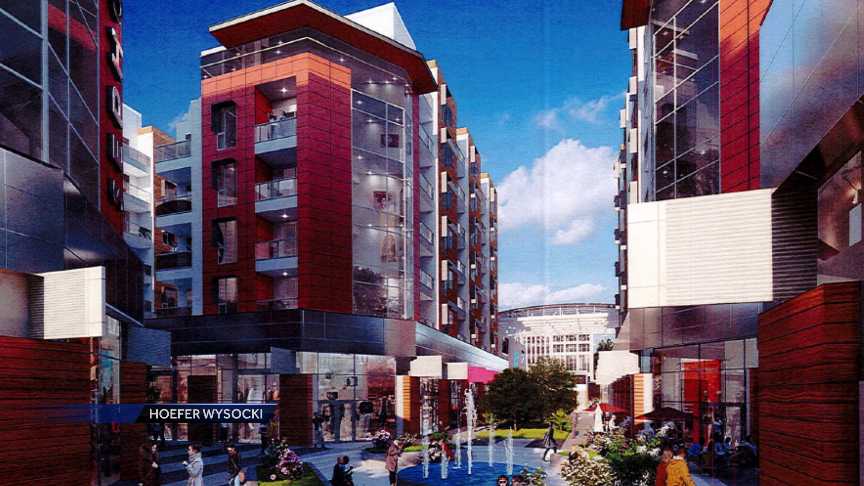 Developers submit newest plan to transform Crossroads Mall property