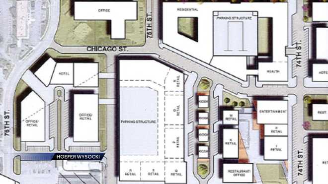 Developers submit newest plan to transform Crossroads Mall property