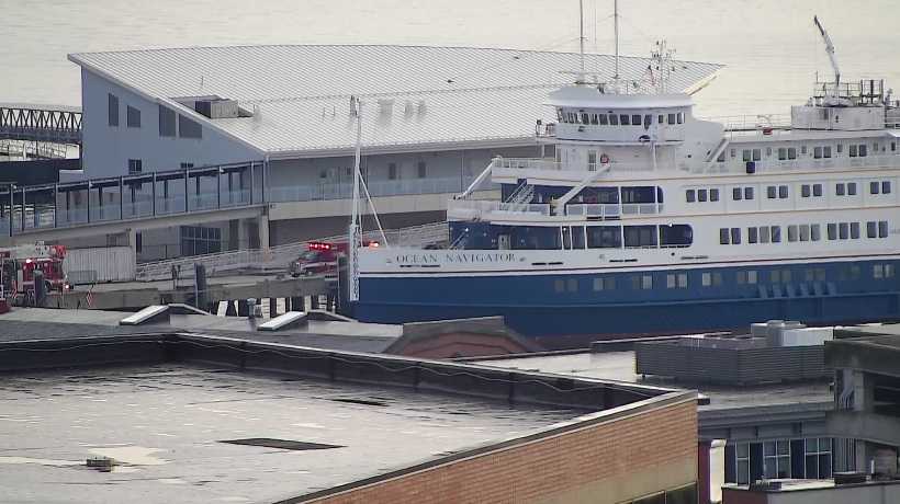 Explosion confirmed on cruise ship in Portland, Maine: Person injured