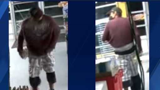 Captured on camera: Bizarre behavior in convenience store break-in