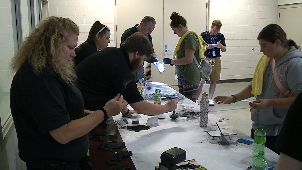 Omaha Police Department Forensic Unit hosts CSI Summer Camp