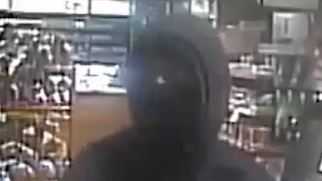 Robber keeps talking during theft