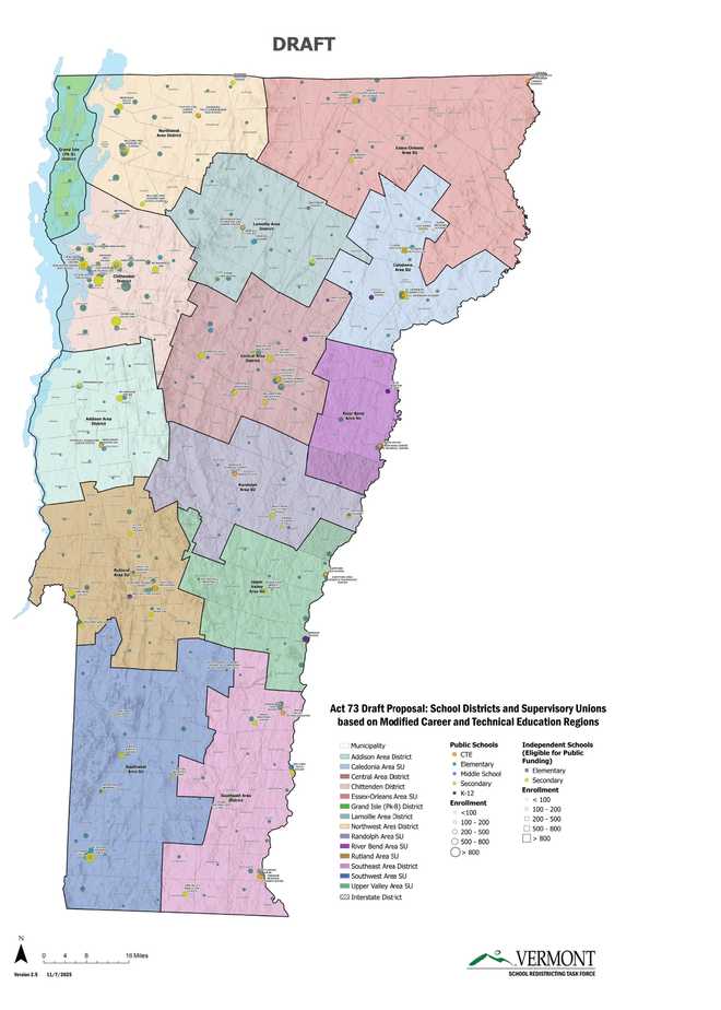 Education reform task force to prioritize voluntary school district mergers