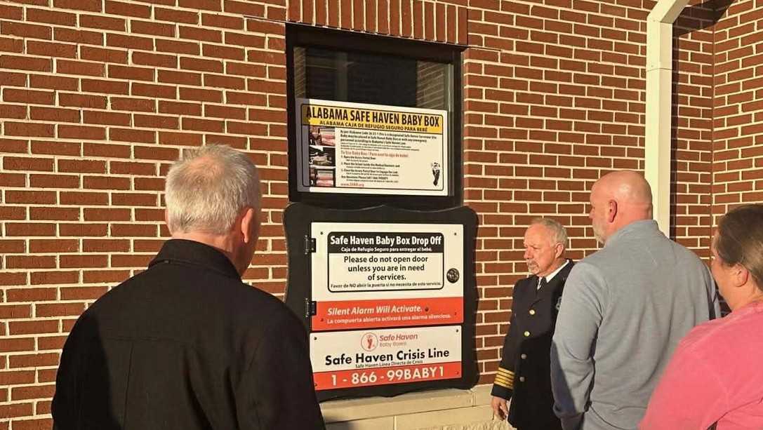 Cullman installs Safe Haven Baby Box