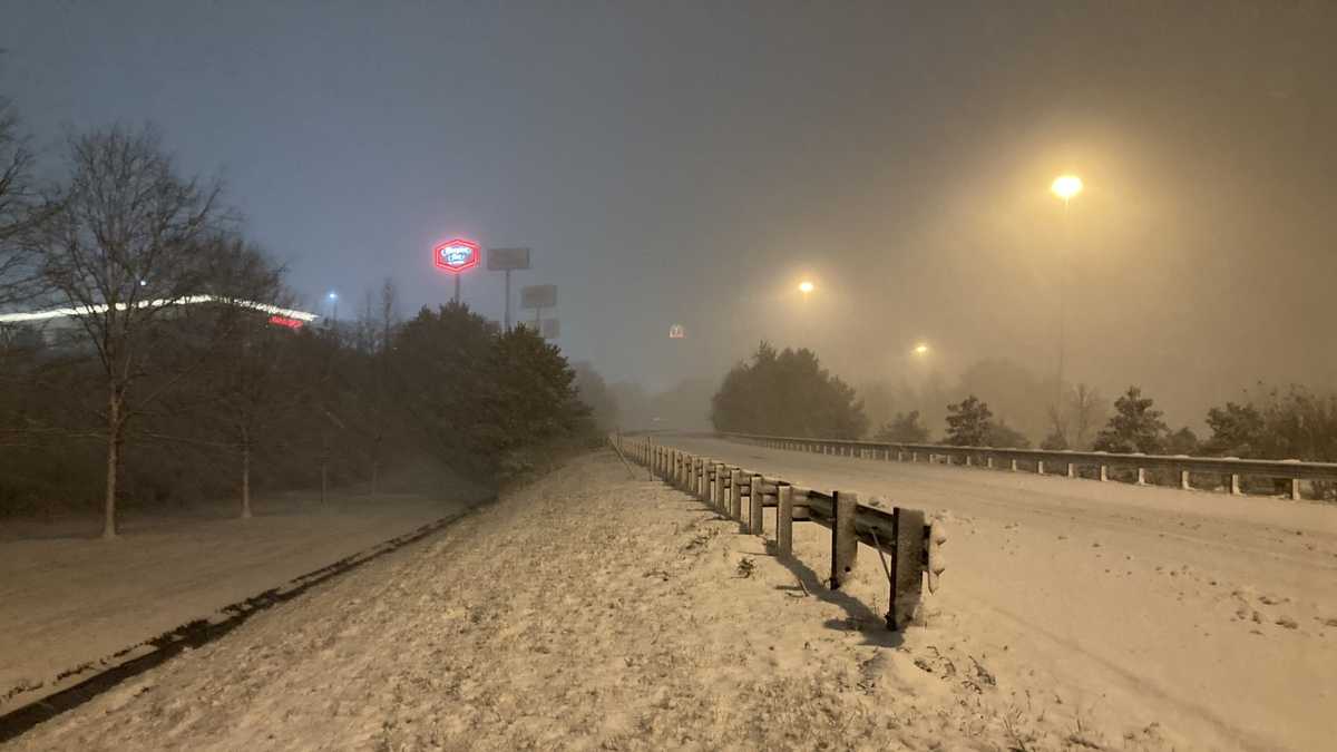 Photos of the snow in central Alabama January 2022 alwx