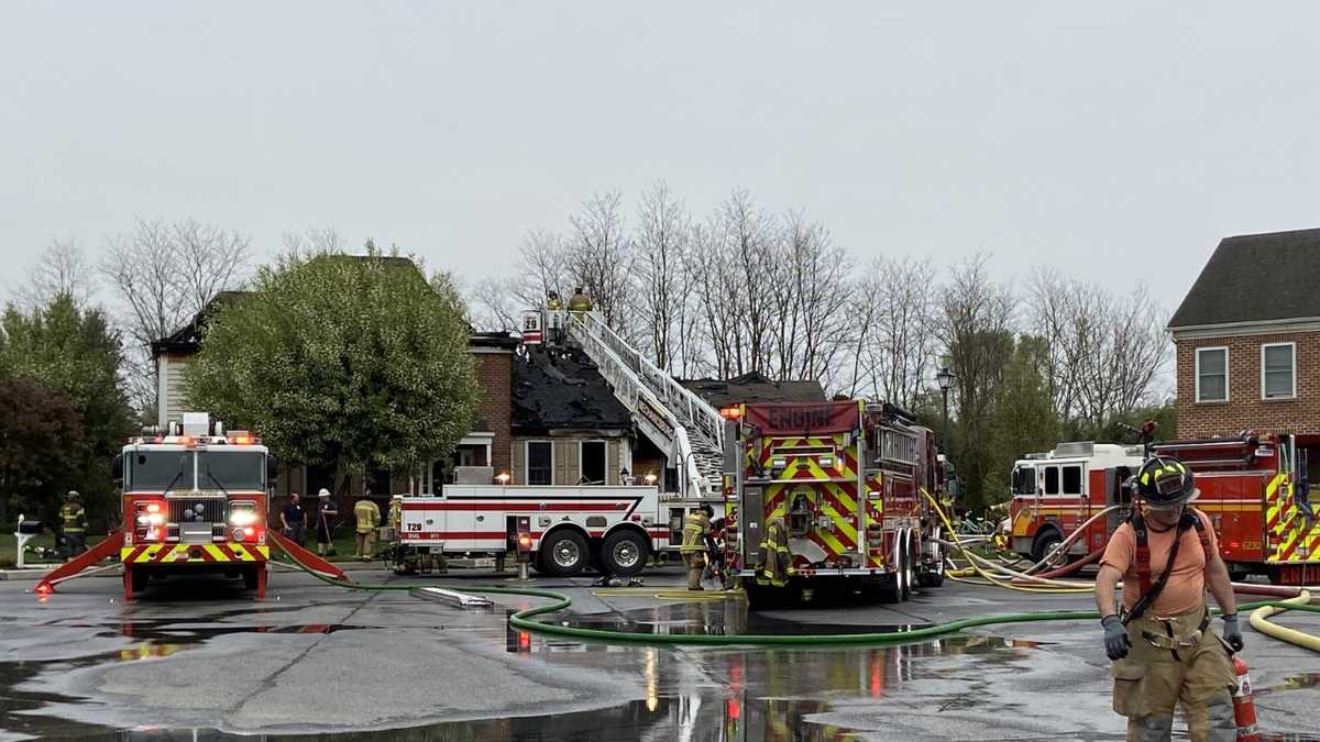 Cumberland County family out of their home following fire