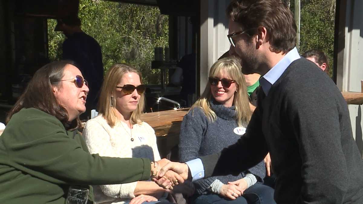 South Carolina Rep. Joe Cunningham visits Lowcountry business