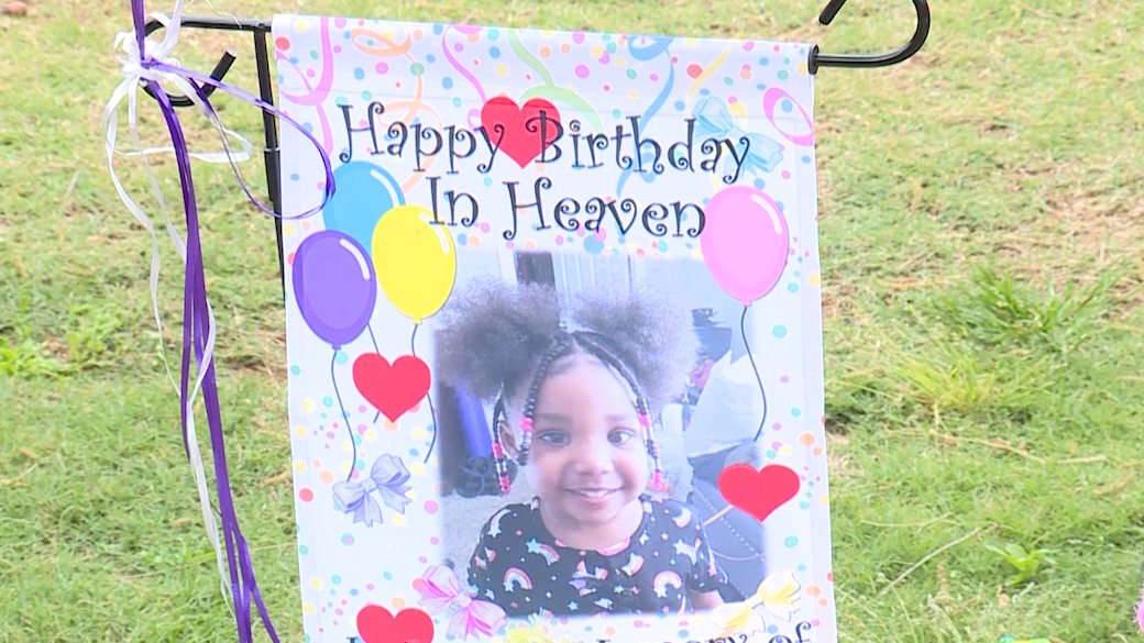 Kamille McKinney's family releases balloons to mark 'Cupcake's' 4th ...