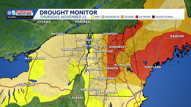 U.S. Drought Monitor report shows Burlington no longer in drought