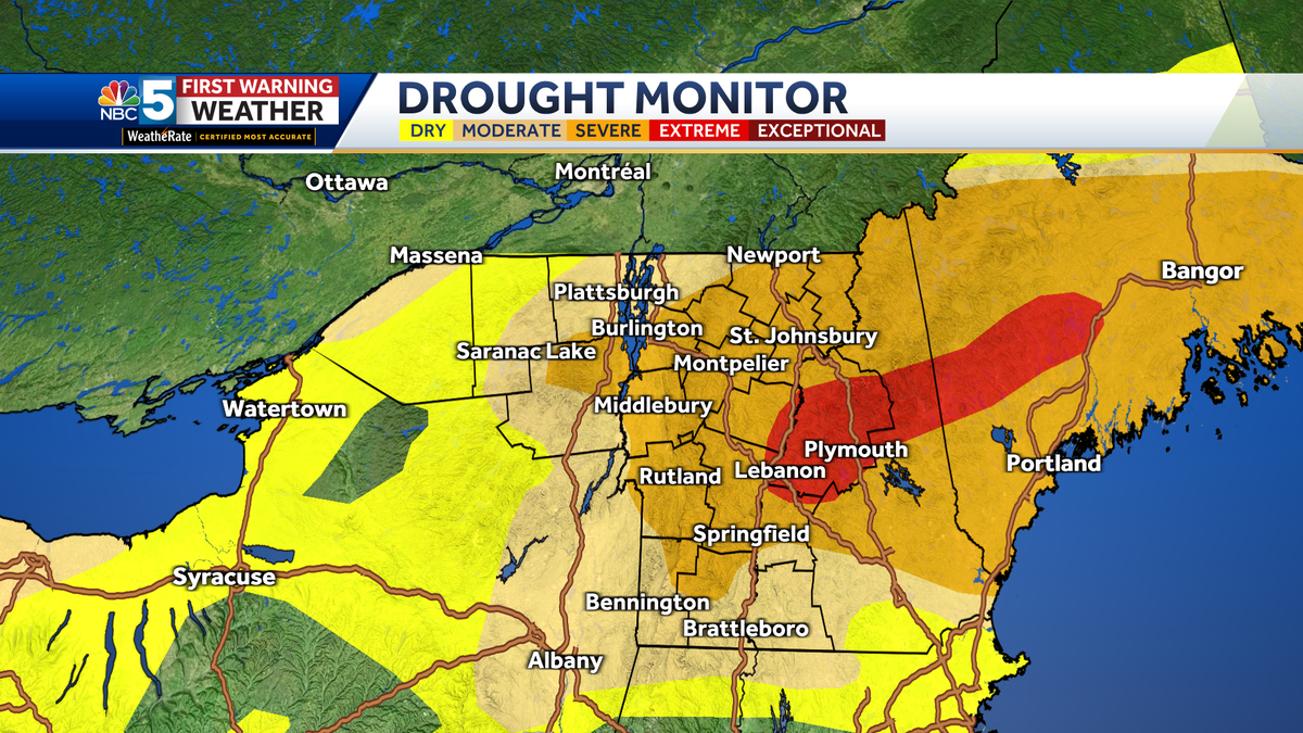 Extreme drought expands into Vermont’s Upper Valley