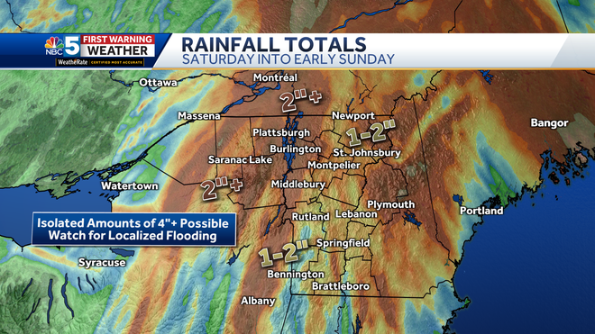 Heavy Rain Dampens Weekend Leaf Peeping In Vermont And New York